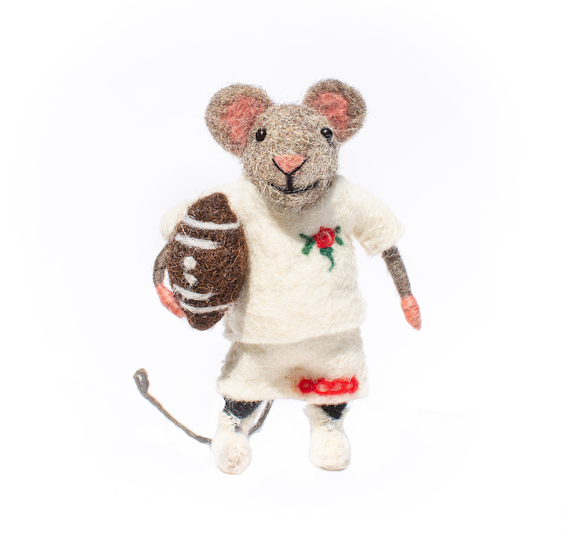 England Rugby Mouse – Sew Heart Felt